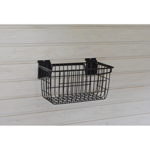 Narrow Wire Basket for for Slatwall / storeWALL / Handiwall